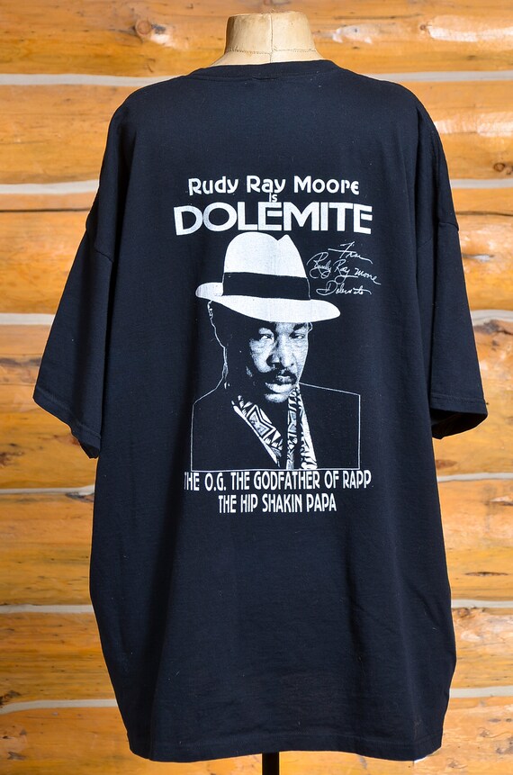 Vintage Rudy Ray Moore Dolemite Front and Back Print … - Gem