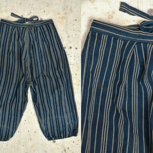 1920s Japanese Indigo Monpe Wrap Around Work Pants - Etsy