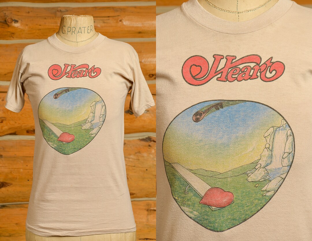 1977 Heart Magazine Album Promo Rock T Shirt - Etsy