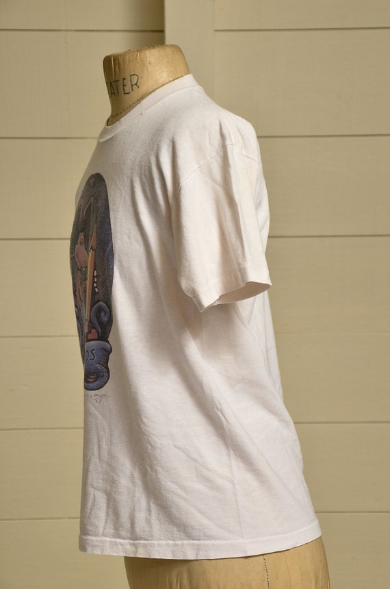 1985 *Autographed* Stanley Mouse Studios Cotton T Shi… - Gem