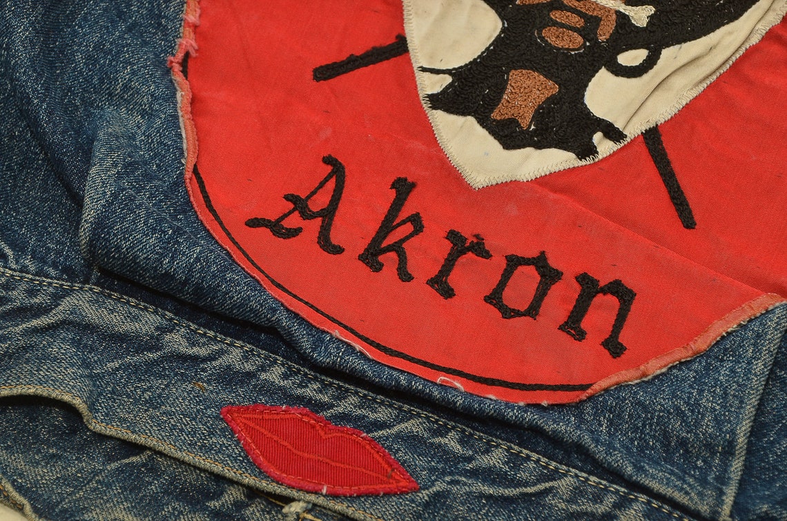 1960s Motorcycle Vest Zulus Black MC Club Levis Type 2 Big E | Etsy