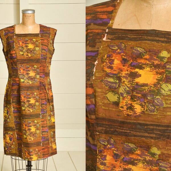 Earth Tone Dress - Etsy