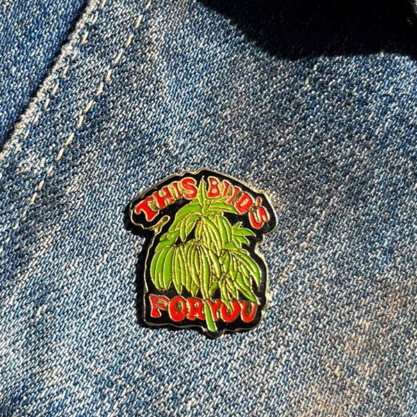 Marijuana Pin - Etsy