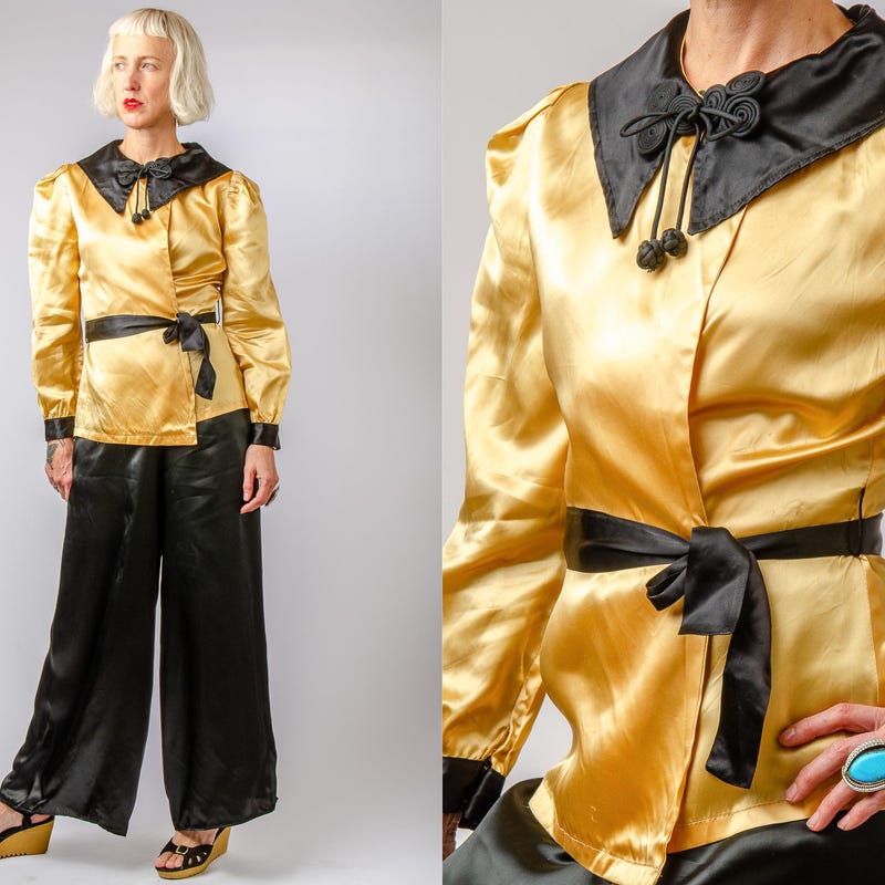 1930s Beach Pajamas - Etsy