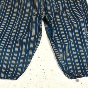 1920s Japanese Indigo Monpe Wrap Around Work Pants - Etsy