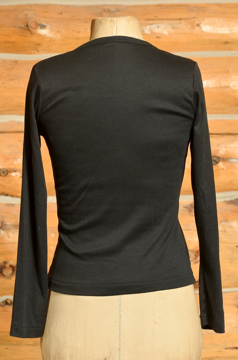 1970s Lou Reed Paul Dainty Presents Long Sleeve Black Cotton T - Etsy