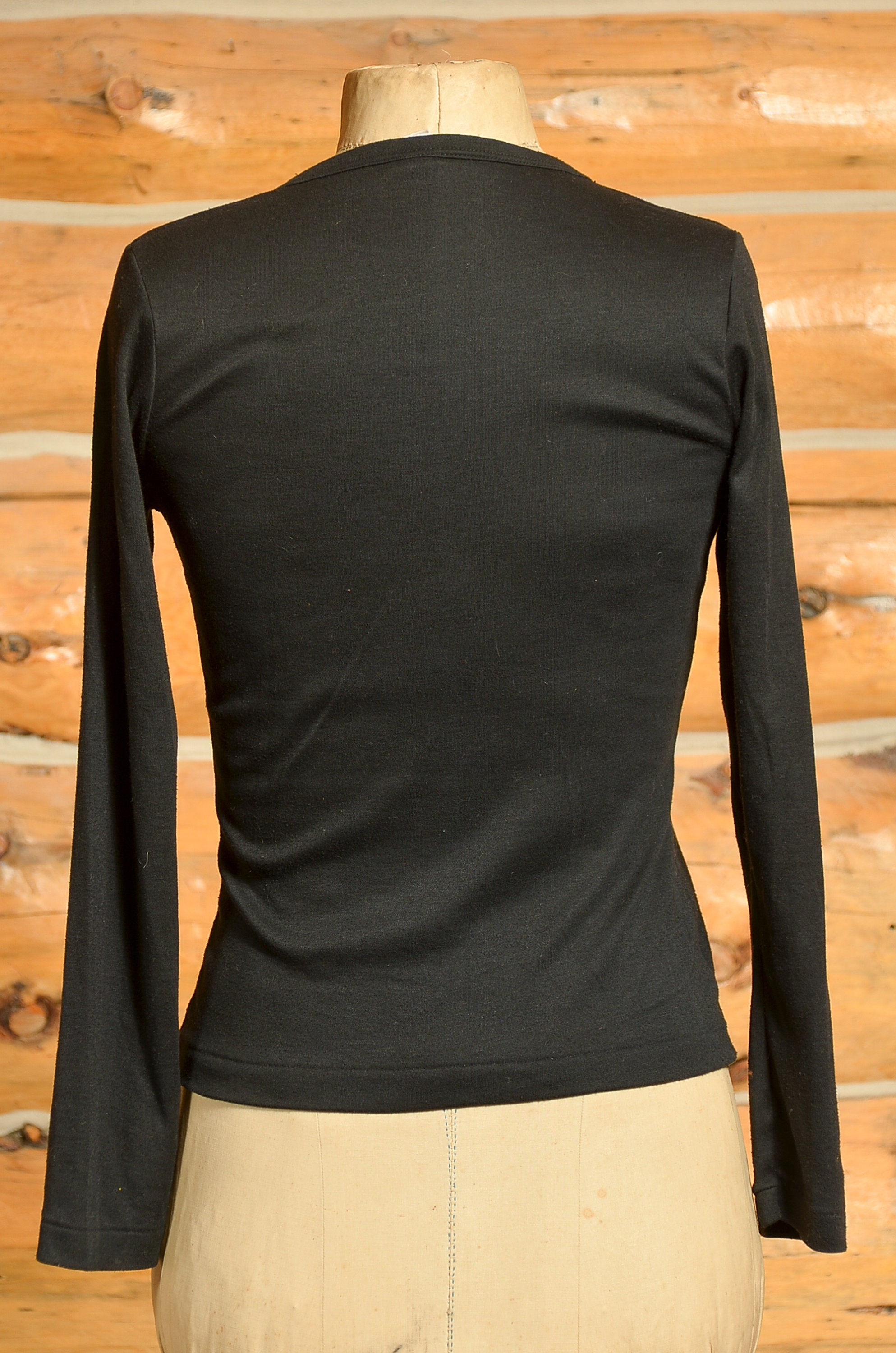 1970s Lou Reed Paul Dainty Presents Long Sleeve Black Cotton T | Etsy