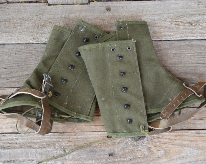 Wwll 1945 Tweedie Footwear Corporation Military Spats - Etsy