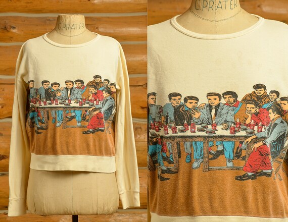 1970s Guy Peellaert Elvis Last Supper Pop Art Long Sleeve T - Etsy