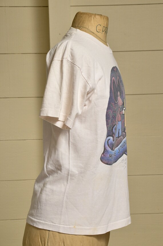 1985 *Autographed* Stanley Mouse Studios Cotton T Shi… - Gem