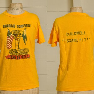1980s US Marines Charlie Company 2nd BN Cobra T Shirt - Etsy
