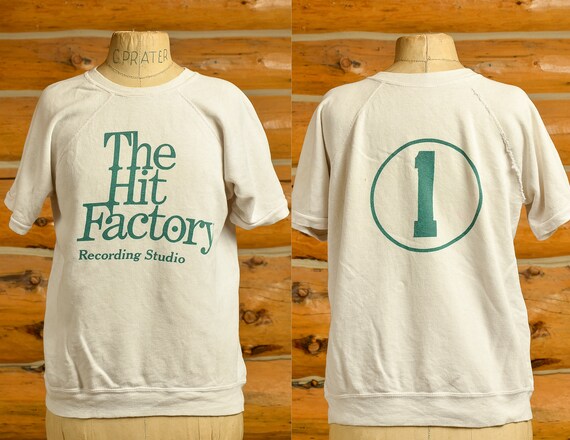 1970s The Hit Factory Recording Studio White Cotton S… - Gem