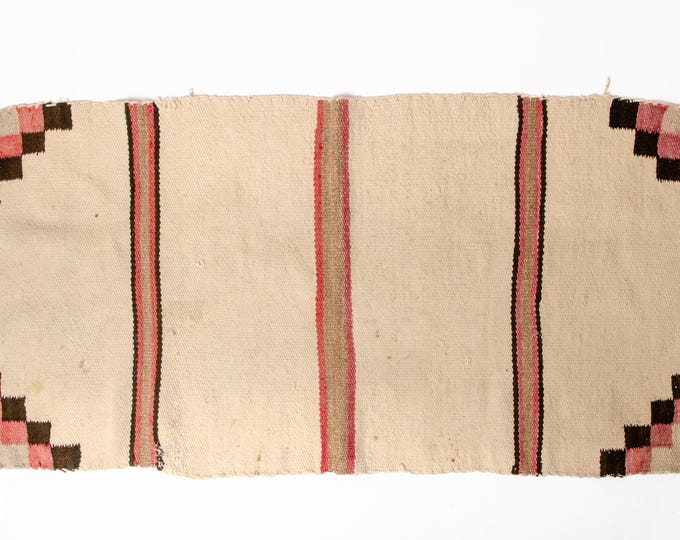 Antique Navajo Rug Hand Loomed Striped Pattern Rug 58 X 28 - Etsy