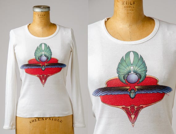 1974 Ted Lucas Mouse Kelley Monster Art Rare Long Sle… - Gem