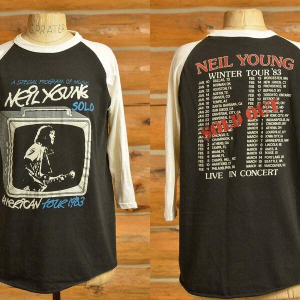 Neil Young Shirt - Etsy