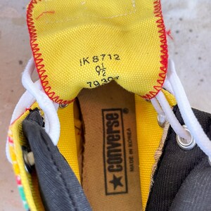 Vintage Converse USA Deadstock Kid-rad Chuck Taylor High Top Allstars ...