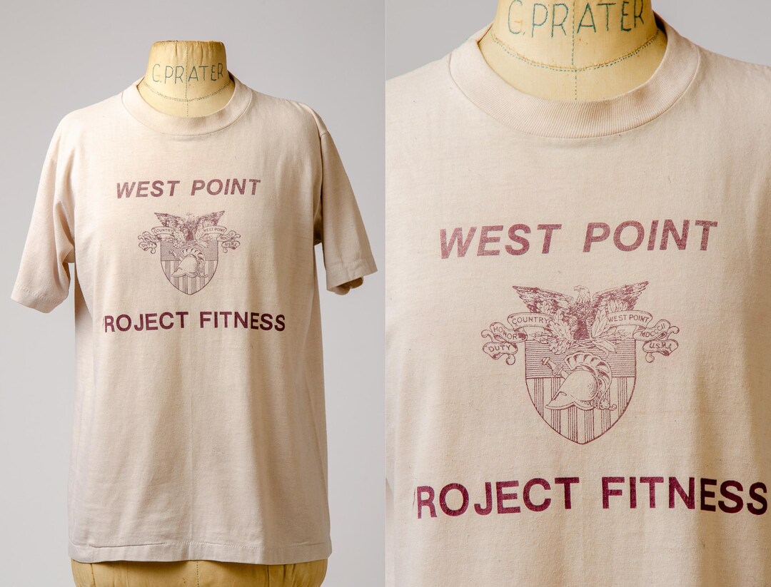 1980s West Point Military Academy Crest Wreath T Shirt - Etsy