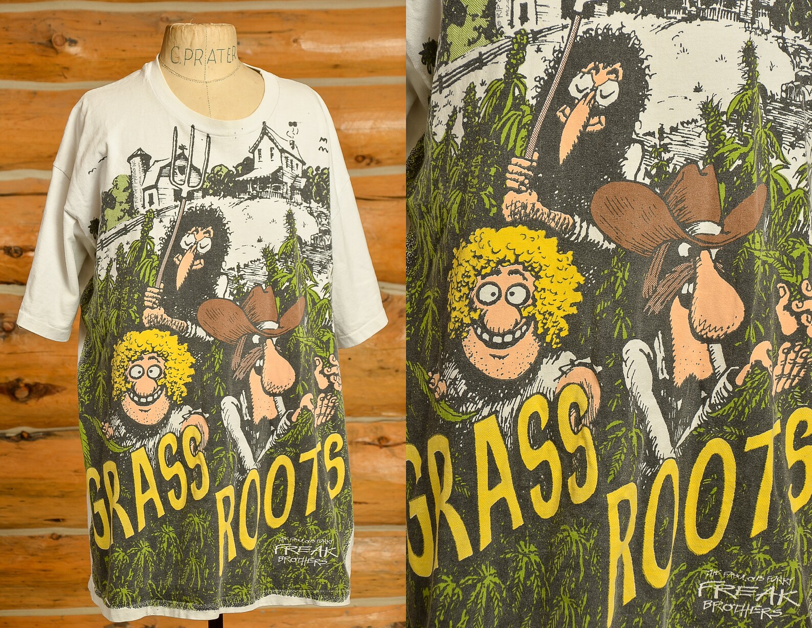 90s Fabulous Furry Freak Brothers Grass Roots Underground - Etsy