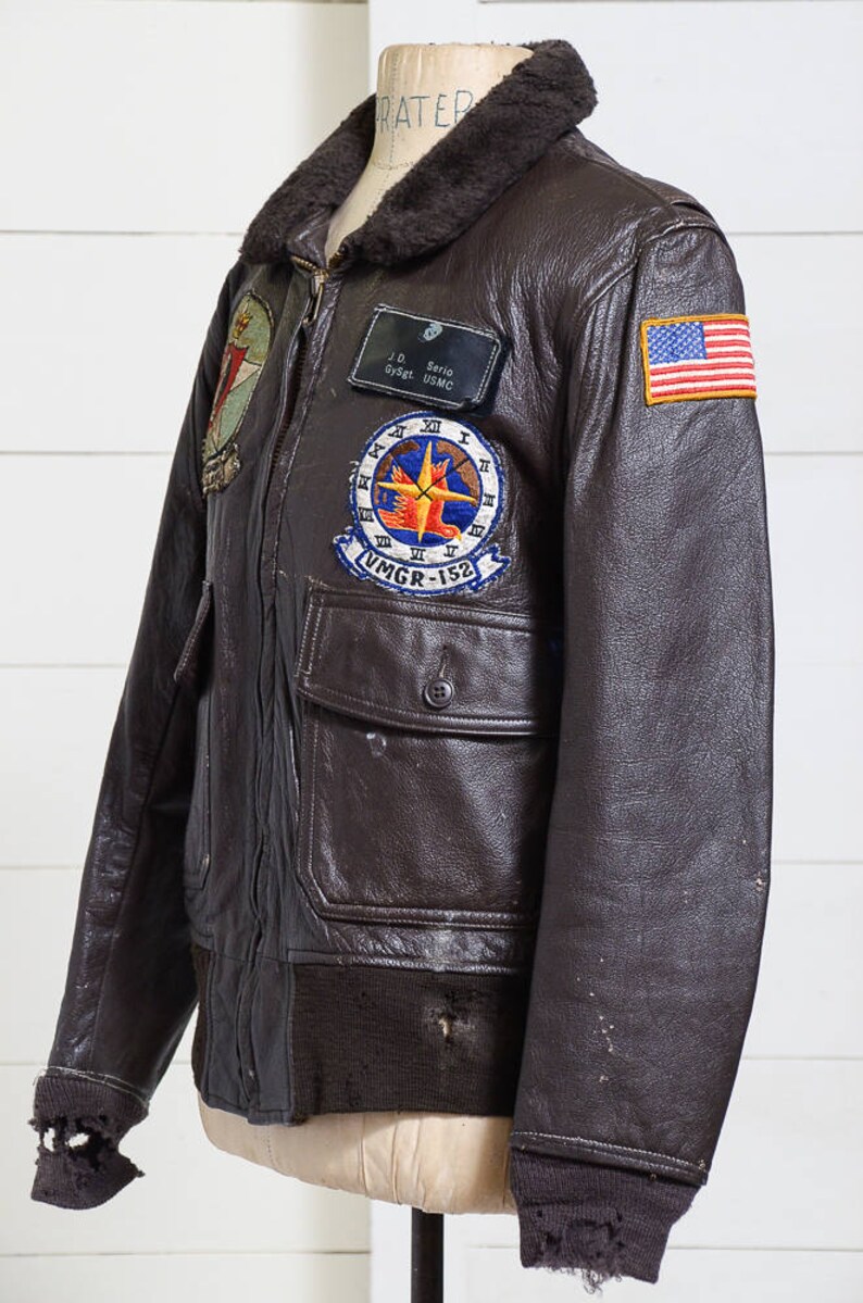 1960s Rare USMC Marine Corp Rare G-1 Flight Jacket MCAS - Etsy