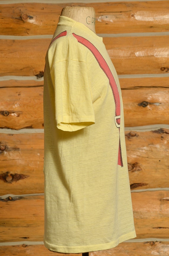 1978 Neil Young Rust Never Sleeps Yellow Cotton Hippi… - Gem