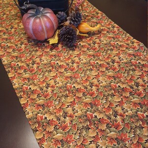 Fall Table Runner, Autumn Table Runner, Harvest Table Runner ...