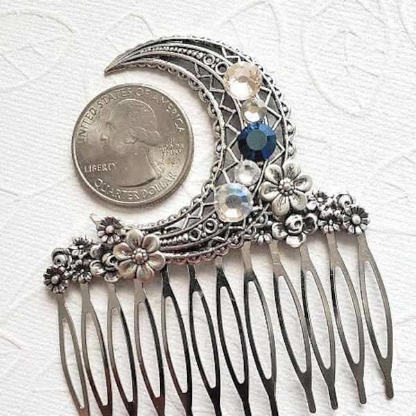 Celestial Moon Hair Accessories - Etsy