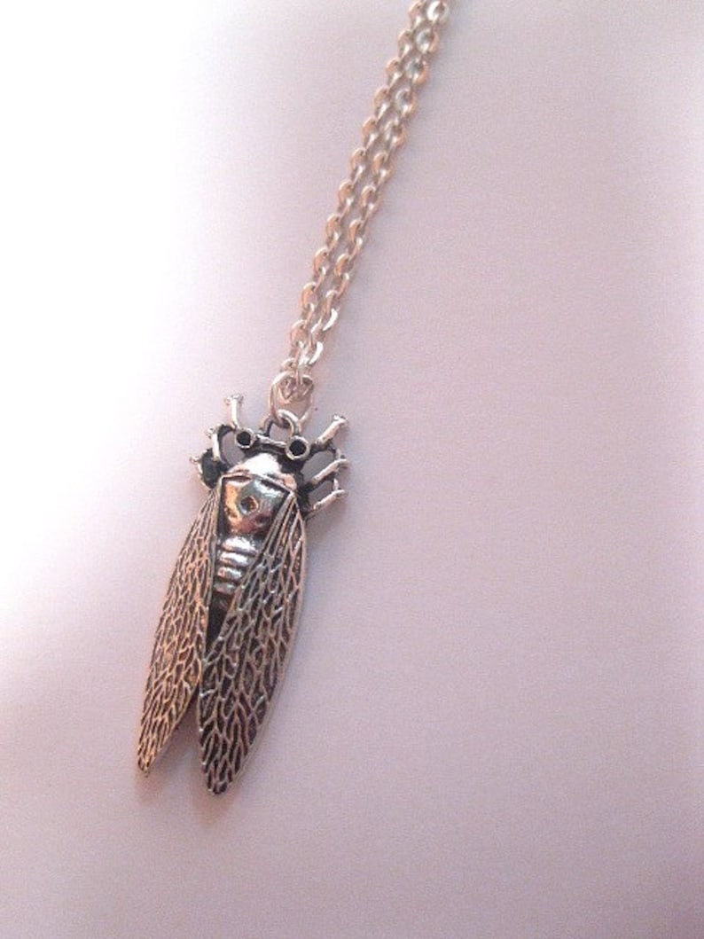 Insect Jewelry Bug Necklace Cicada - Etsy