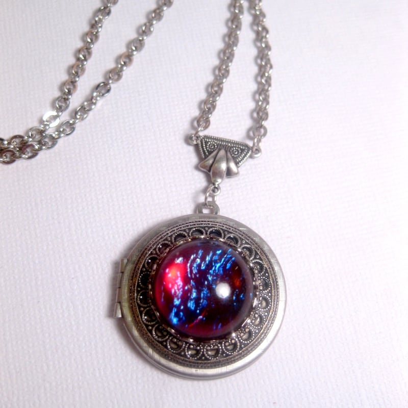 Stone Locket - Etsy