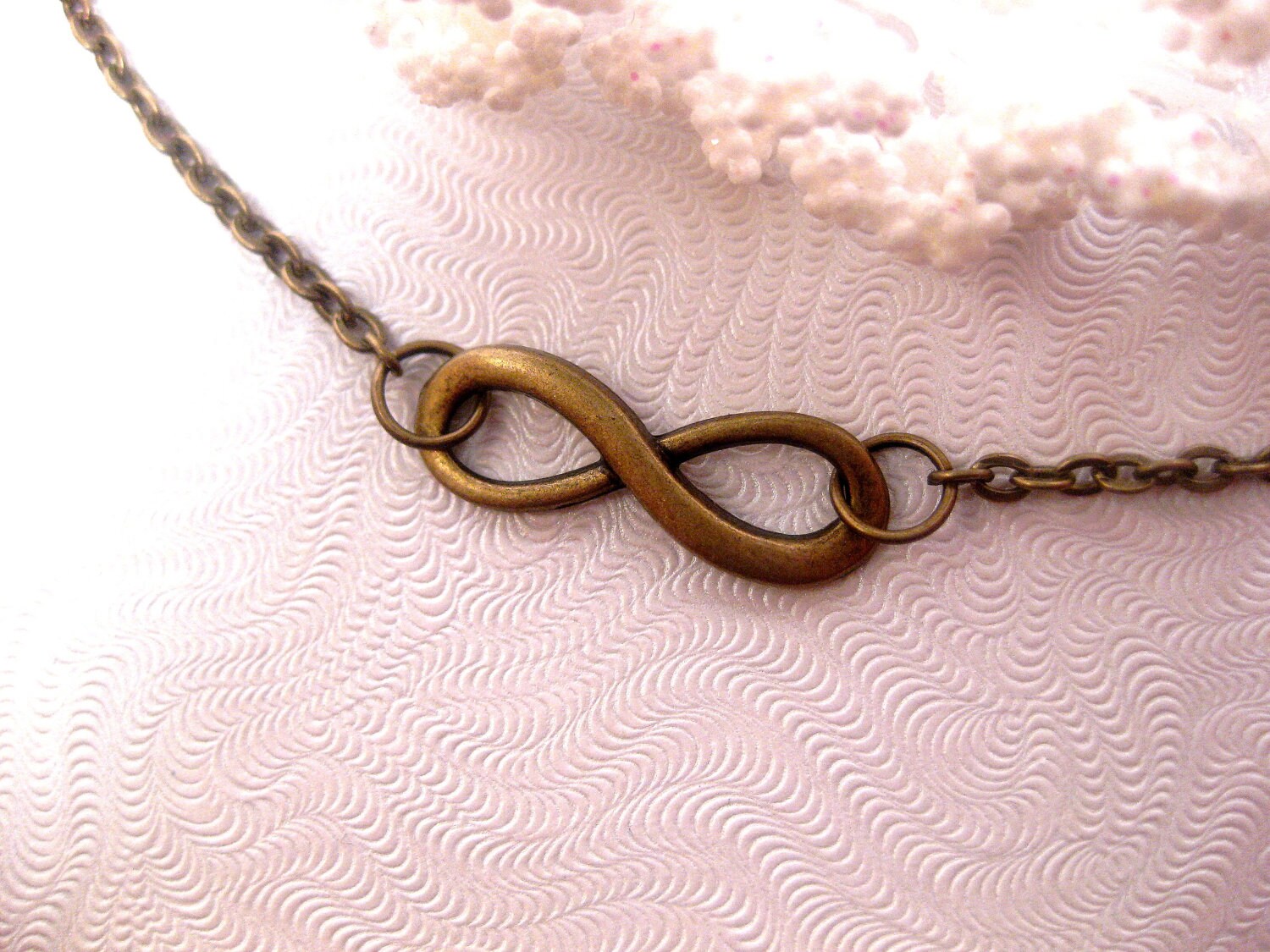 Infinity Necklace Choker Friendship Forever Figure 8 | Etsy