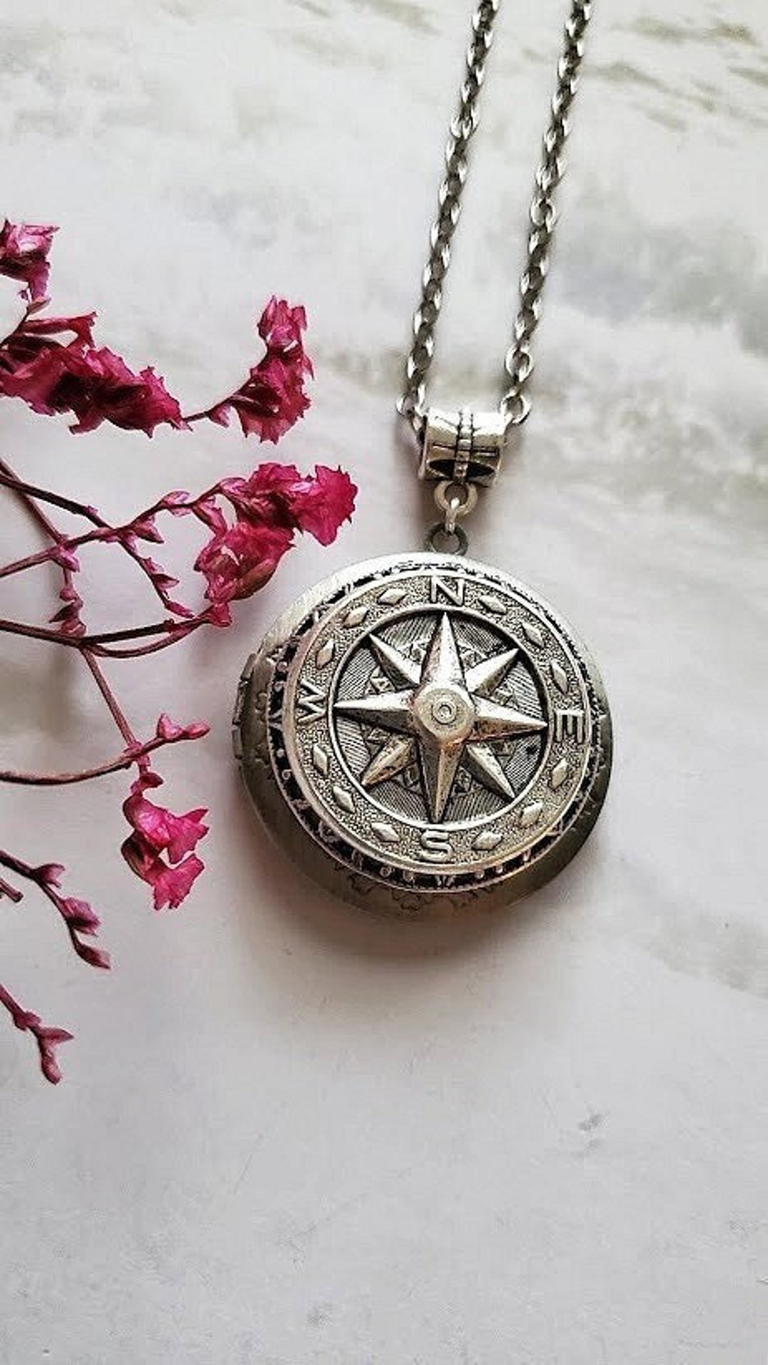 Compass Locket | True North Locket | Art Pendant | Guide Me ...
