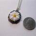 Daisy Flower Necklace Silver Pendant Floral Custom - Etsy