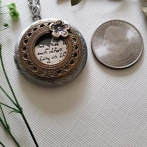 Love Letter Necklace | Art Locket | Script Necklace | Handwriting ...