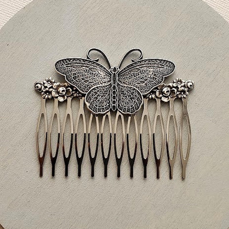 Butterfly Hair Comb - Etsy