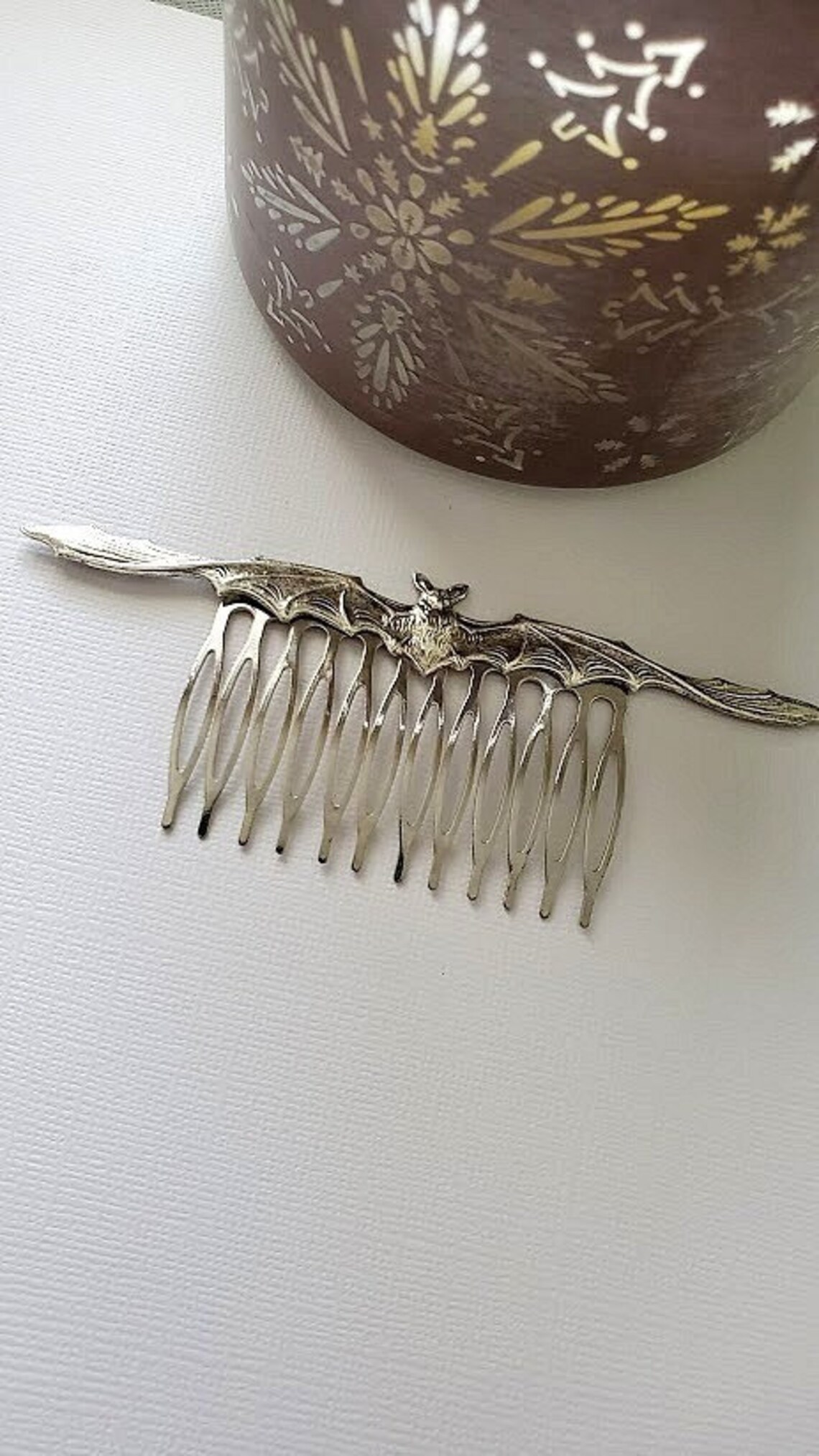 Bat Hair Comb Vampire Bat Haircomb Gothic Hair Accessories - Etsy