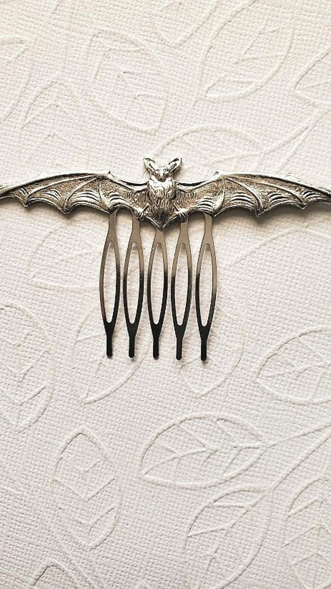 Flying Bat Hair Comb Vampire Bat Haircomb Gothic Hair Accessories Tween ...