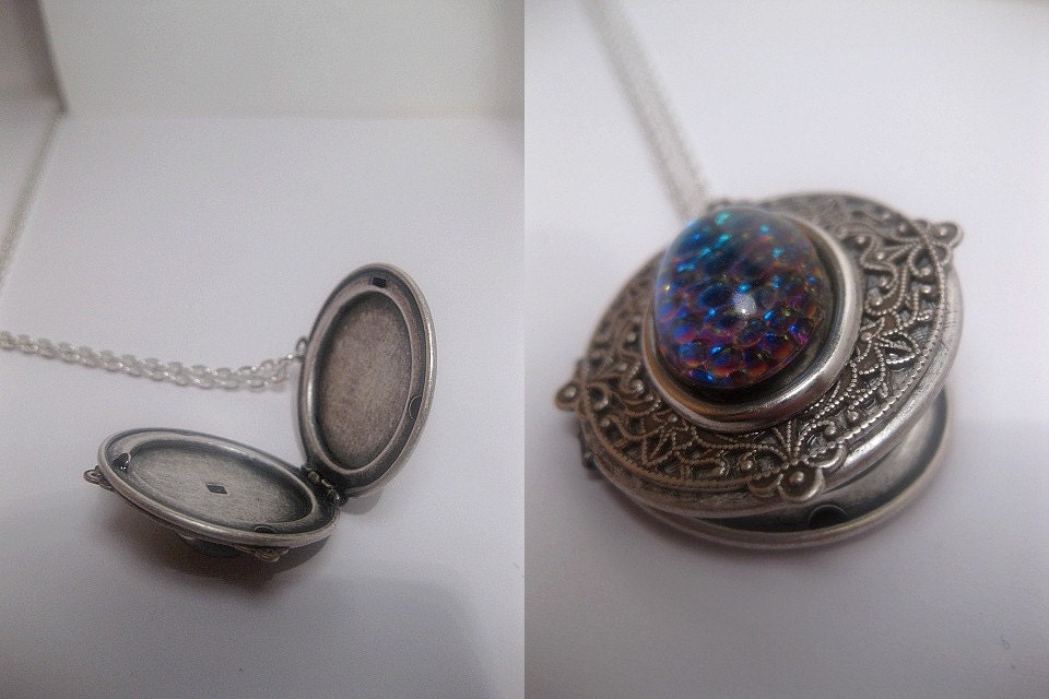 Enchanted Fantasy Necklace Locket Shadow Hunters Magic | Etsy