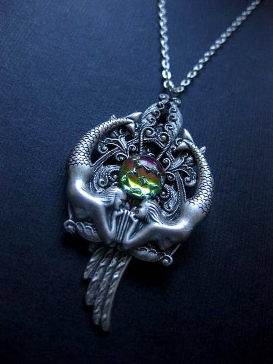 Sisters Necklace - Friendship Necklace - Mermaid Necklace - Best ...