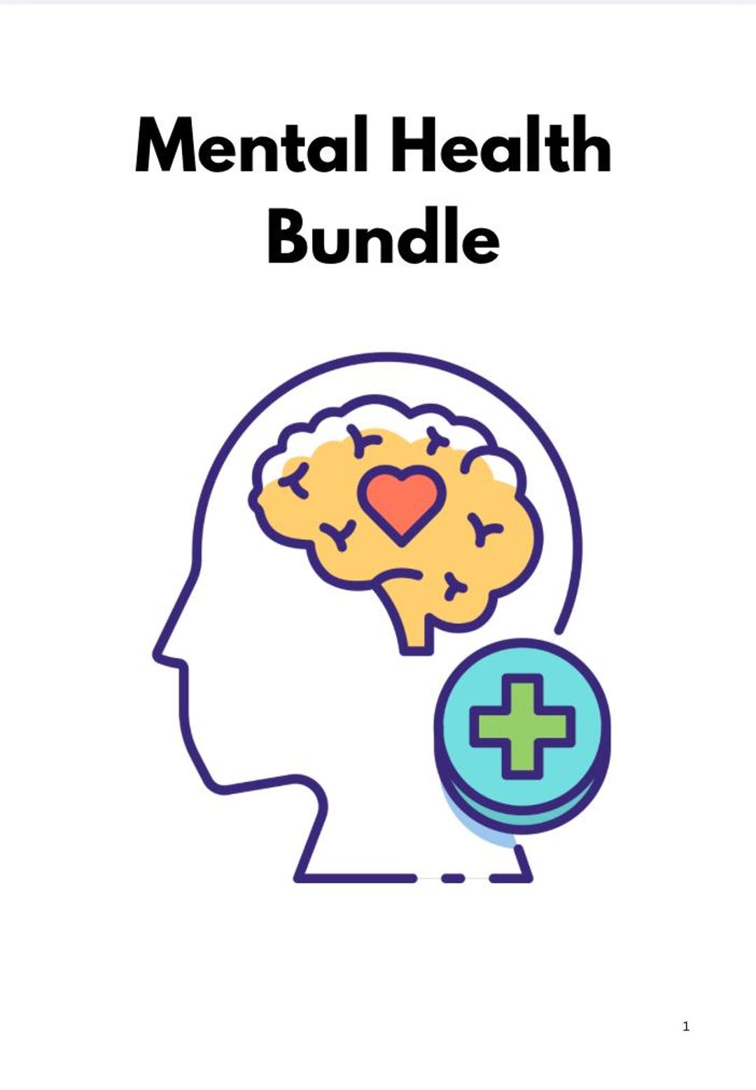 Mental Health Digital Bundle - Etsy