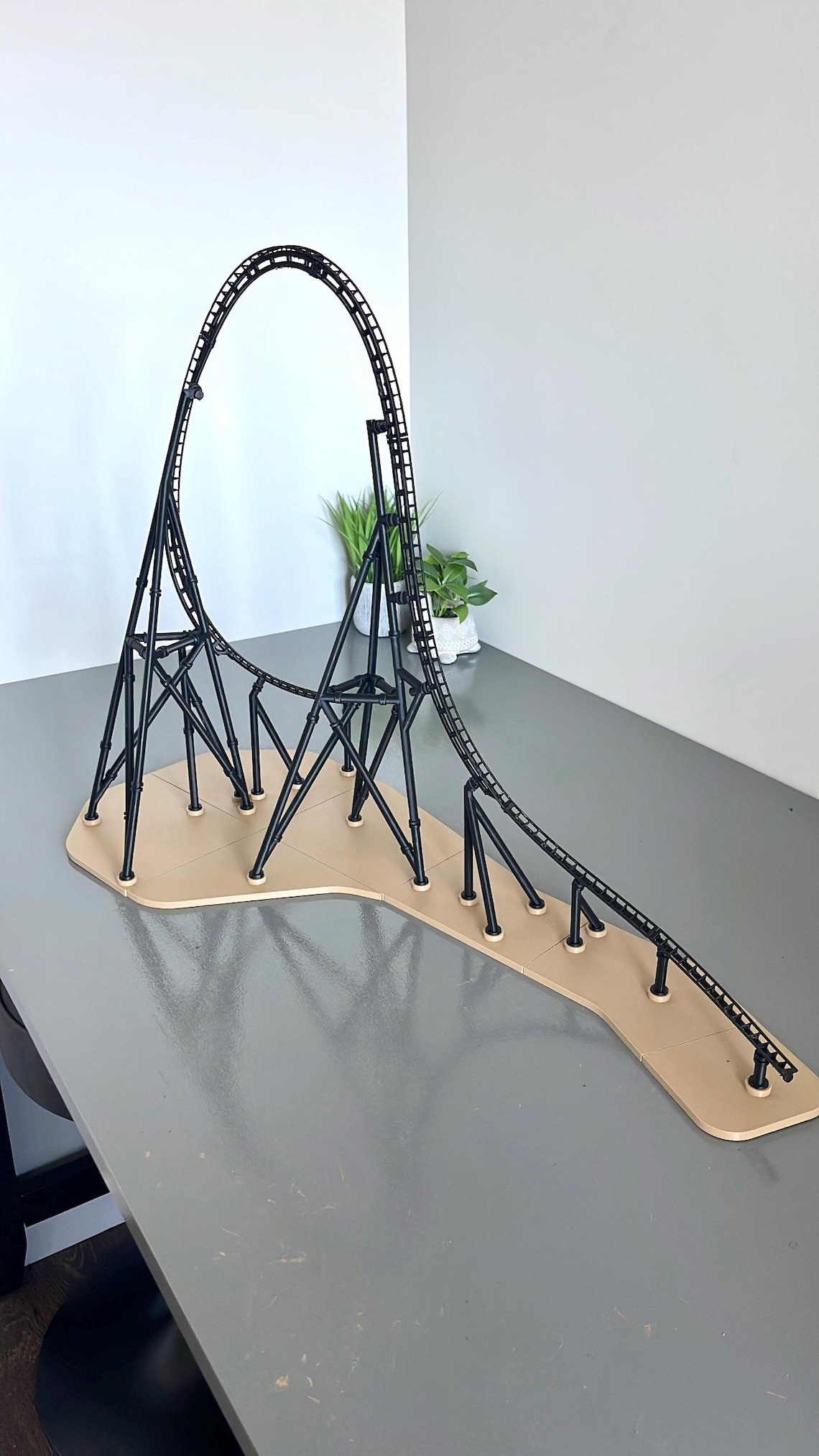 The Raptor 3D Printed Roller Coaster Model Kit - Etsy