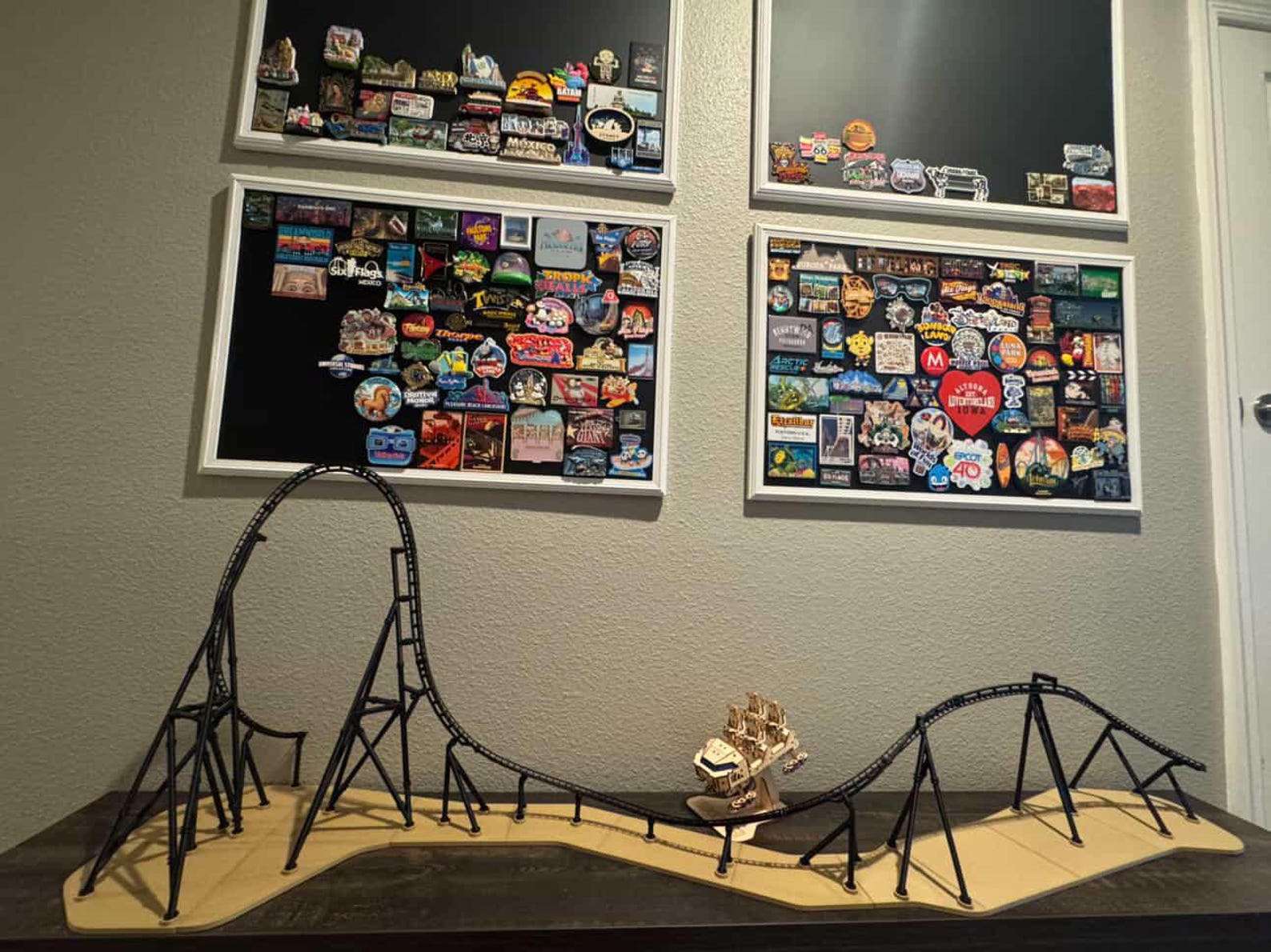 The Raptor Pack (velocicoaster Inspired) Roller Coaster Model Kit - Etsy
