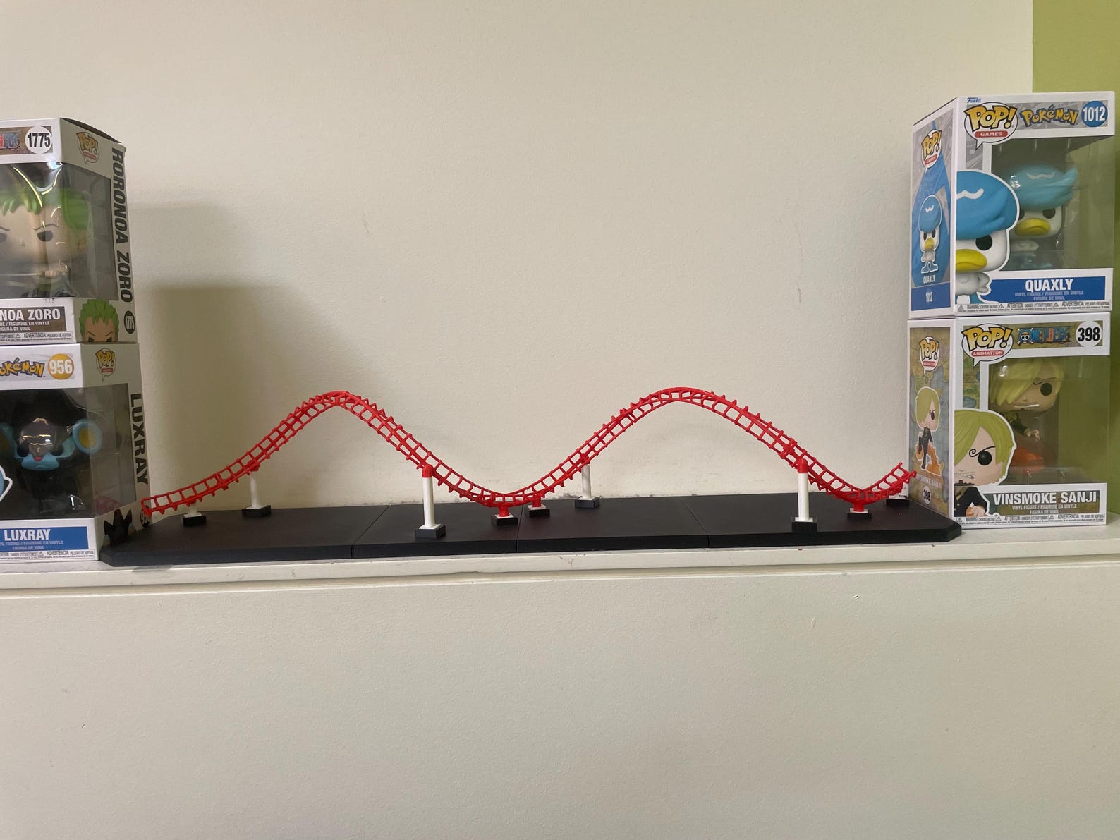 The Double Classic (arrow Corkscrew Inspired) Roller Coaster Model Kit ...