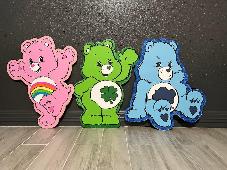 Bears Inspired Character Cutouts - Etsy