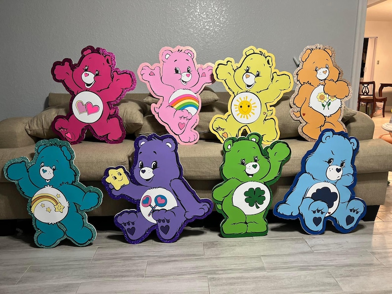 Bears Inspired Character Cutouts - Etsy