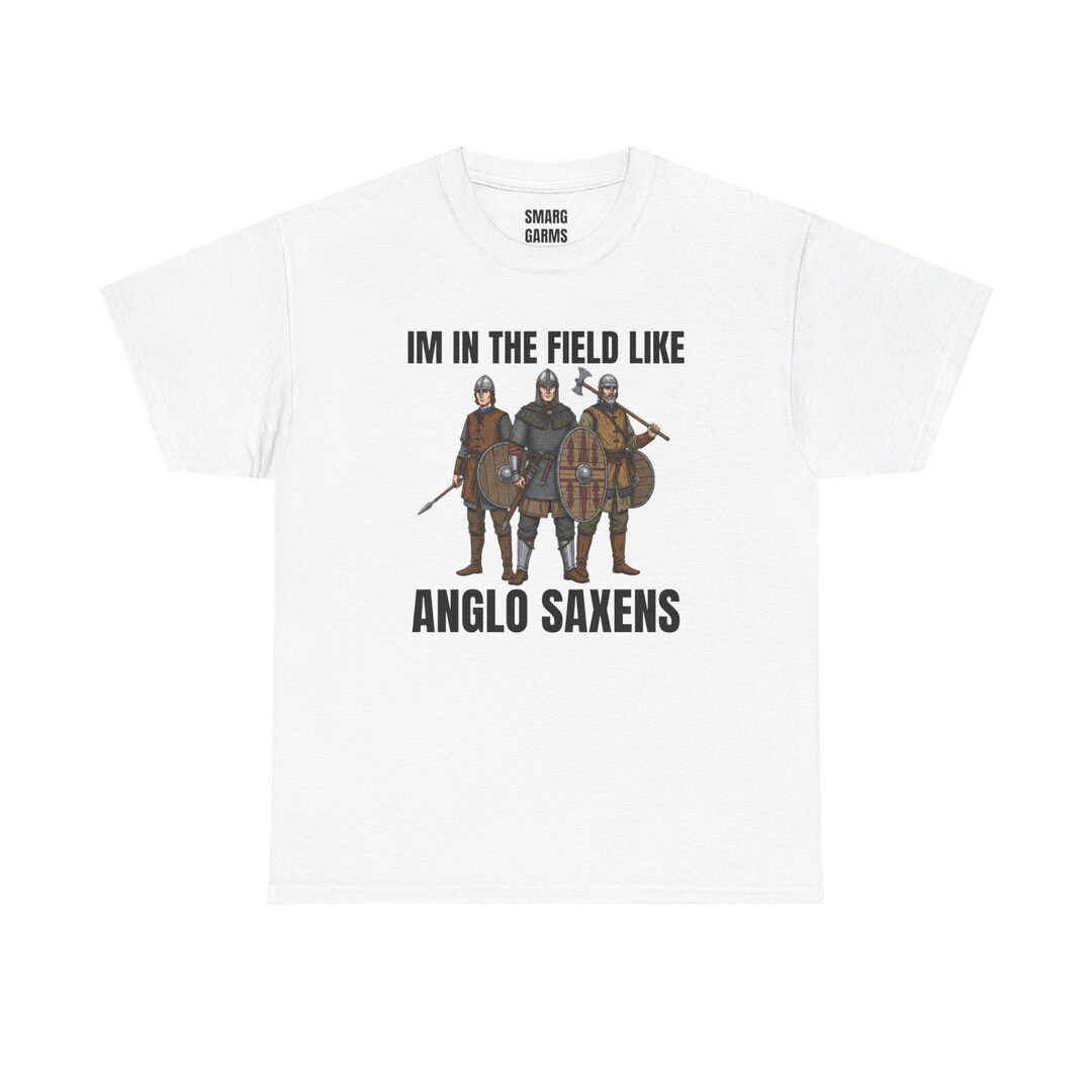 Anglo Saxon Warriors Graphic Tee - Funny History Rap Shirt - Etsy