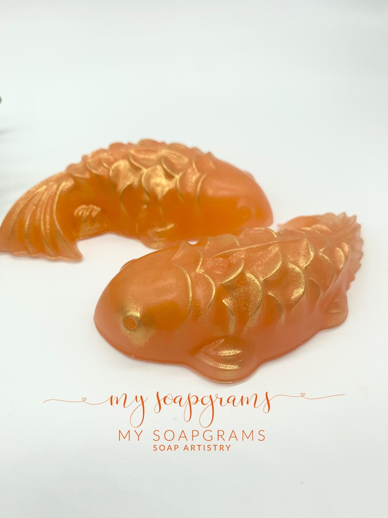 Koi Fish Soap / Aquatic Decor / Hand Soap - Etsy