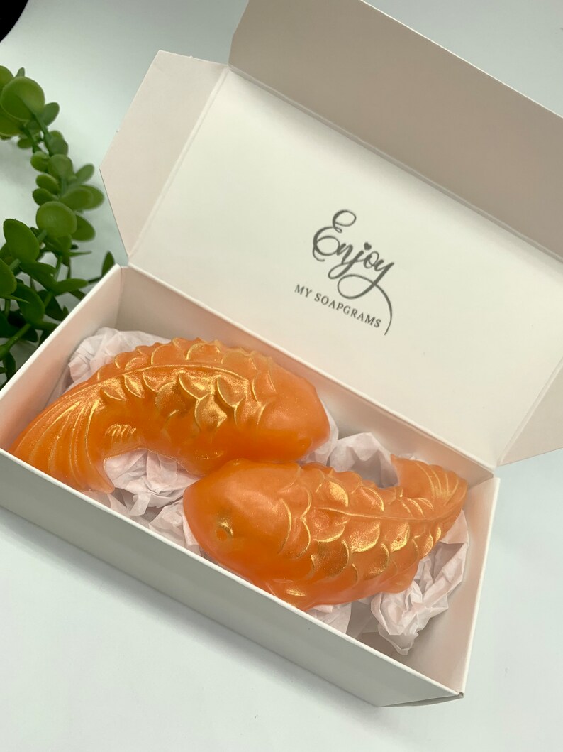 Koi Fish Soap / Aquatic Decor / Hand Soap - Etsy