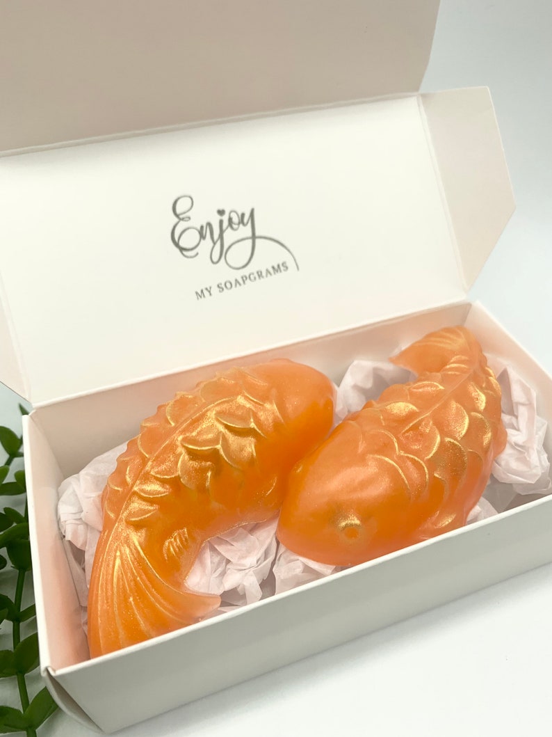 Koi Fish Soap / Aquatic Decor / Hand Soap - Etsy