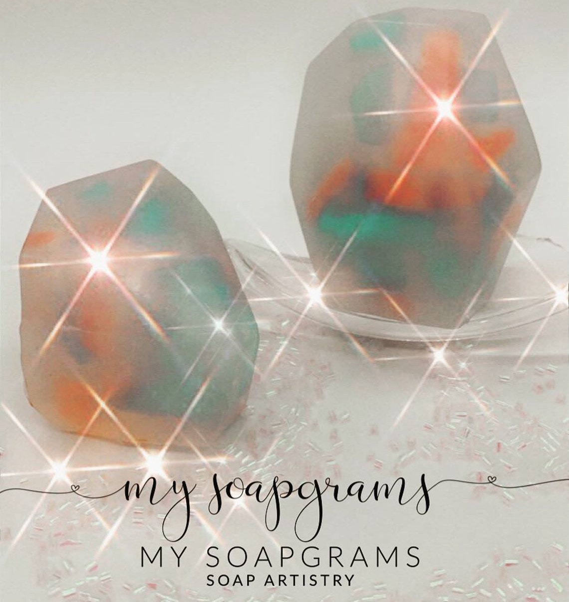 Gemstone Soaps Soap Rocks Soap Gems Fairy Crystals Gifts for - Etsy