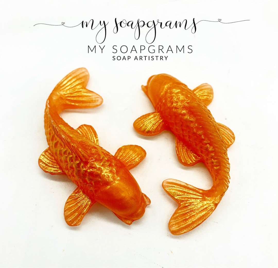 Fish Soap Set | Koi Soaps | Decorative Soap | Koi Soap Set - Etsy