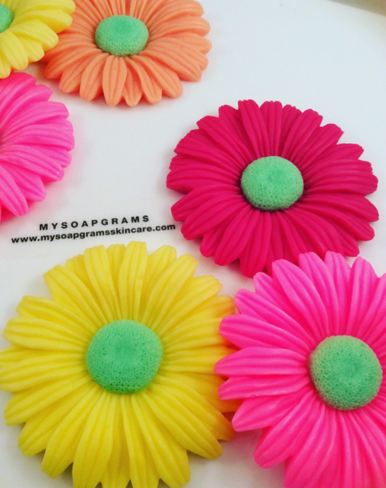 25 Gerbera Daisy Soap Favors / Sunflower Favors Soap Favors / Wedding ...